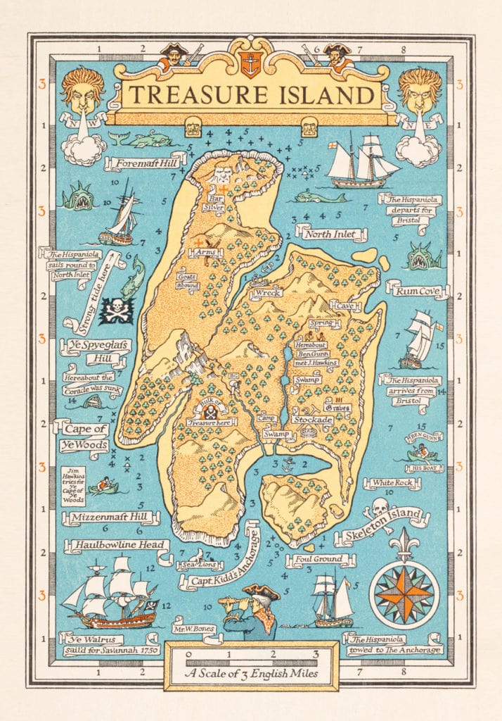 25 Beautiful Literary Maps for Book Lovers - The Bibliofile