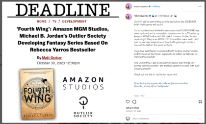 Fourth Wing Amazon TV Series: What We Know (Release Date, Cast, Movie ...