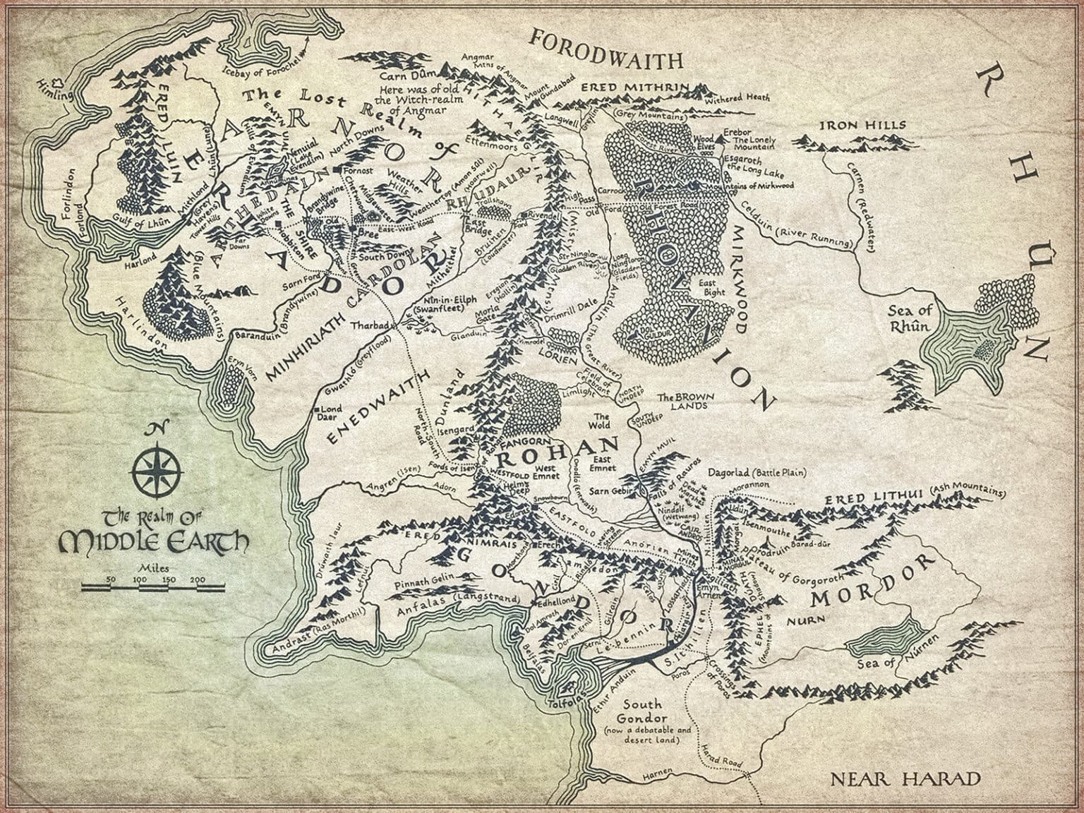 25 Beautiful Literary Maps for Book Lovers - The Bibliofile