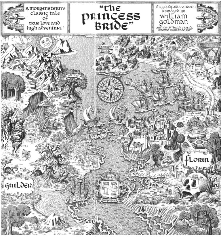 25 Beautiful Literary Maps for Book Lovers - The Bibliofile