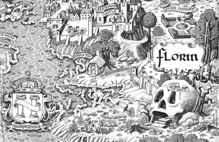 25 Beautiful Literary Maps for Book Lovers - The Bibliofile