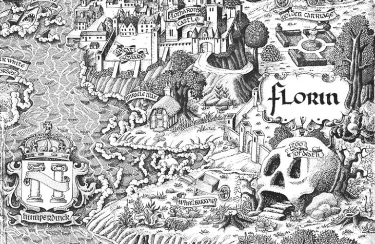 25 Beautiful Literary Maps for Book Lovers - The Bibliofile